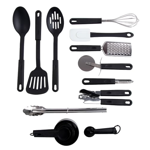 Gibson Home Total Kitchen 20-Piece Tool/Gadget Prep N' Serve Combo Set ...